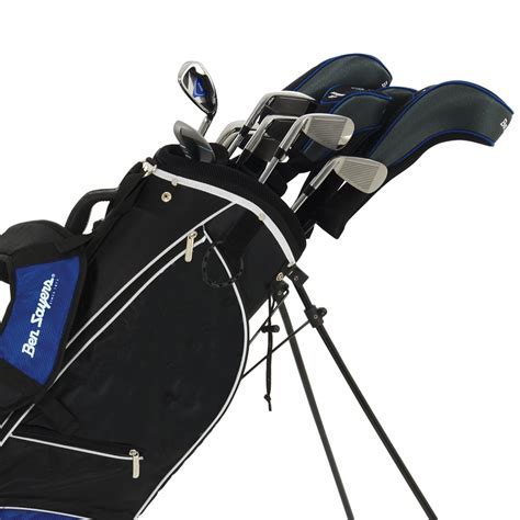 Ben Sayers One Length M8 Package Set With Blue Stand Bag Graphite Steel