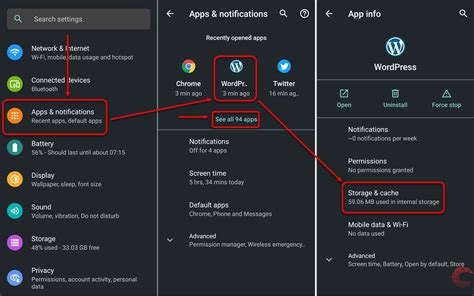 How To Clear App Cache And Stored Data In Android