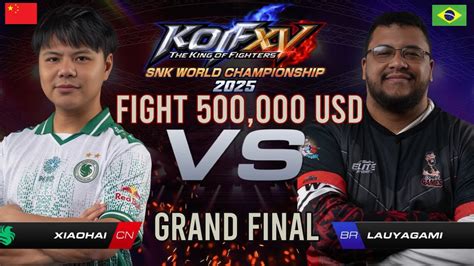 Grand Final Xiaohai Vs Lauyagami Snk World Championship 2025 The King