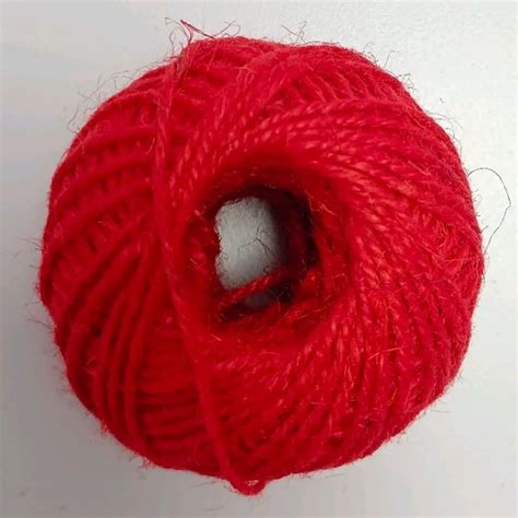 Red Jute Twine 30 M 7mm At Rs 12 Piece In Karjan Id 2852413490348