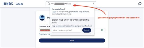 Why Did My Password Get Populated In A Field That Is Not For The