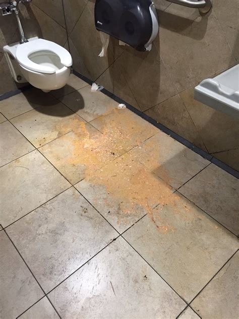 Vomit On Floor
