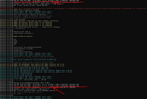 Gpu Is Back To Stock Oc Settings After A Crash · Issue 222 · Trexminert Rex · Github