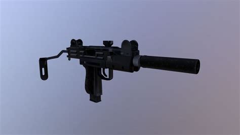 Uzi With Suppressor