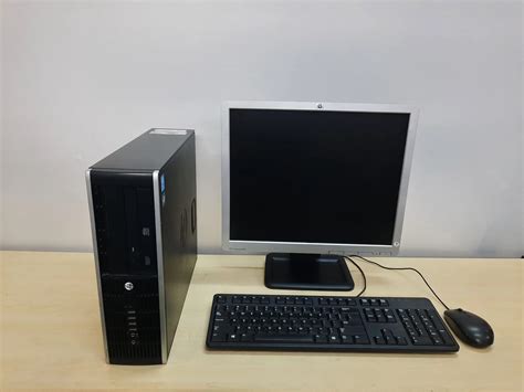Hp Compaq Elite SSF Intel Core I GB RAM GB HDD Windows Monitor