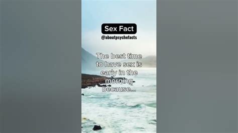 The Best Time To Have Sex 🌹 Shorts Sexfacts Viral Youtube