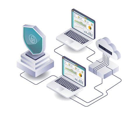 Security Of Cloud Server Data Analysis In Computer Systems 47546088 Vector Art At Vecteezy