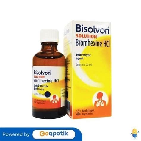 Jual Bisolvon Solution 50 Ml Shopee Indonesia
