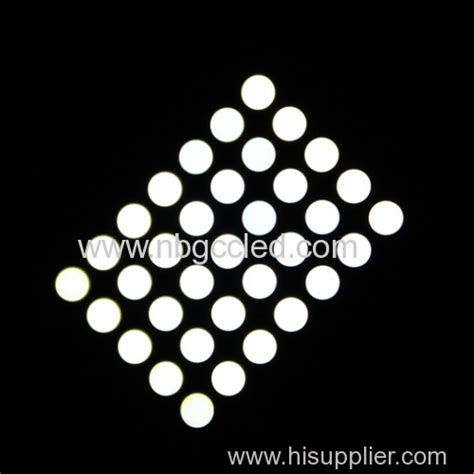 X Dot Matrix Font Generator White Color From China Manufacturer Ningbo SMC Optoelectronics
