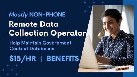 Mostly Non Phone Remote Data Collection Operator