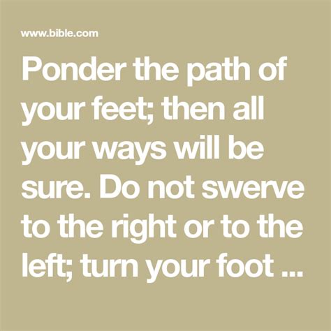 Proverbs 426 27 Ponder Your Path And Stay On Course