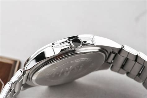 Casio General Mtp Rs100d 1a Mtp Rs100d 1avdf Solar Powered Black Dial Stainless Steel Band