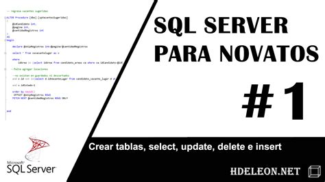 Sql Server Para Novatos