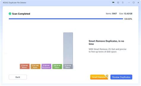 4ddig Duplicate File Deleter