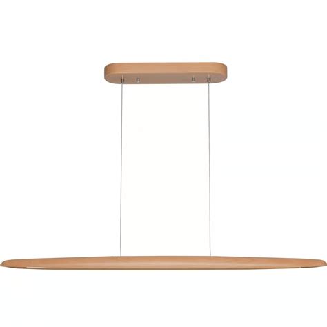 Yisdesign 39 Modern Linear Led Dimmable Hanging Light Fixture Wood Linear Pendant Light Kitchen