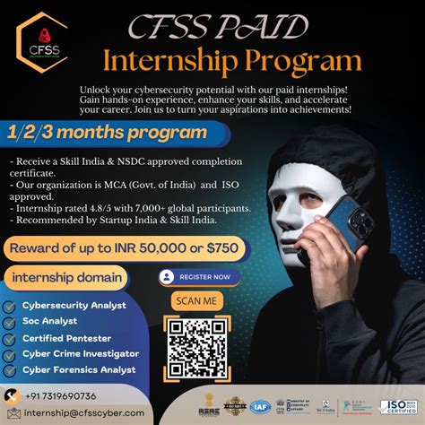 Cfssinternship Cybersecurity Socanalyst Pentester Digitalforensics Cybercrimeinvestigator
