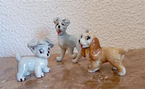 Wade Lady And The Tramp Figurines Etsy