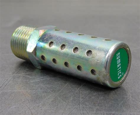 Numatics M4mn Pneumatic Air Mufflersilencer 12 Npt Male Thread Lot