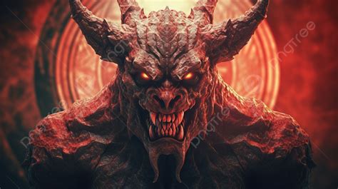 Diabolical Presence A Striking 3d Illustration Background Dance Man