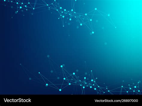 Big Data Visualization Geometric Abstract Vector Image