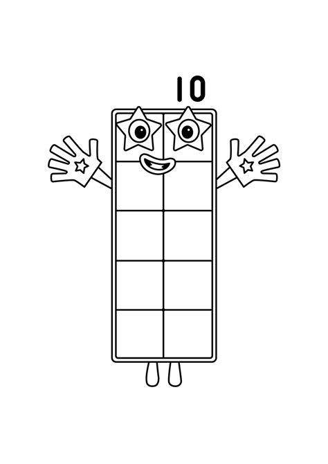 Number Blocks 10