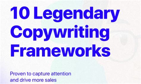 10 Essential Copywriting Frameworks Examples
