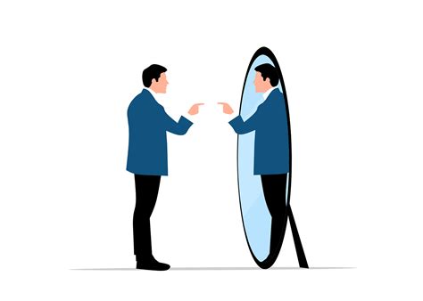 Download Mirror Reflection Identity Royalty Free Vector Graphic