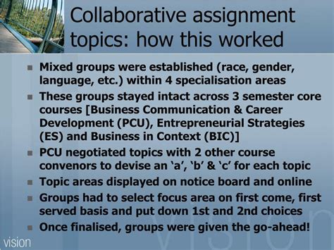 Ppt Post Graduate Collaborative Assignment Powerpoint Presentation