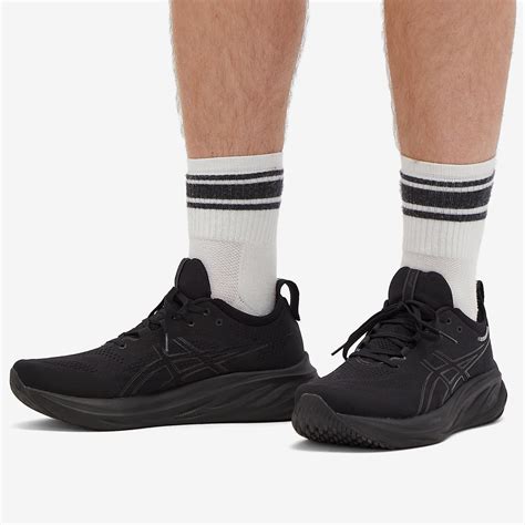 Asics Gel Nimbus 26 Black And Black End Gb