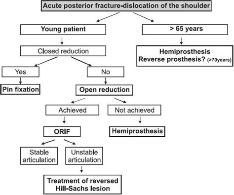 Management Algorithm Of Acute Posterior Fracture Dislocation Of The Download Scientific Diagram