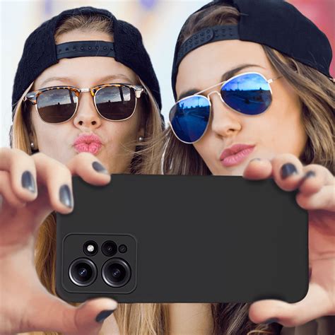 etui matowe do xiaomi redmi note g czarne szkło