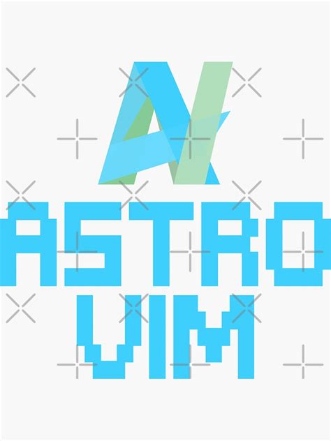 AstroNvim Neovim Config Sticker For Sale By Typo N Quotes Redbubble
