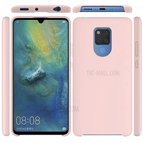 Wholesale Liquid Silicone Phone Case For Huawei Mate X Pink From China TVCMall Com