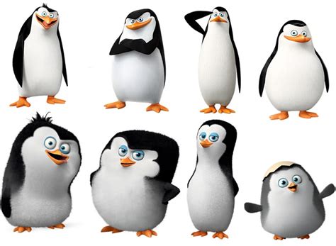 Madagascar Characters Penguins