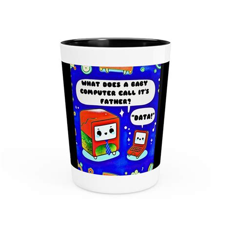 Chi Dad Joke Line It Humour Shot Glass Etsy