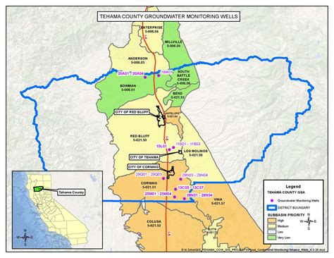 Tehama California Map At Carolyn Redington Blog