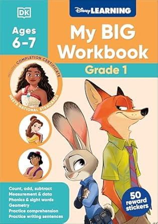 Disney Learning Big Workbook Grade 1