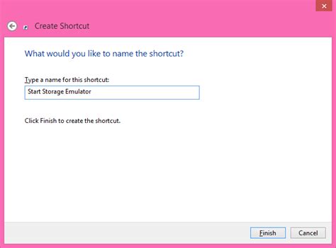 Start Windows Azure Storage Emulator From A Shortcut Coding Out Loud
