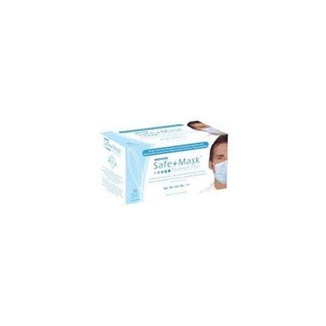 Medicom 2040 Safemask Premier Plus Earloop Face Masks Astm Level 2 Blu