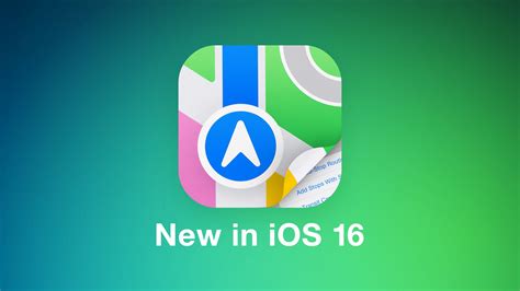 what s new with the maps app in ios 16 multi stop routing transit
