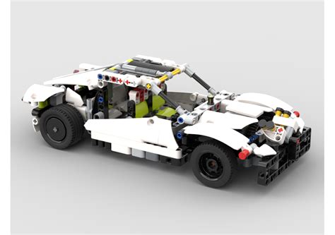 Lego Moc Fwd Car By Raptor9889 Rebrickable Build With Lego