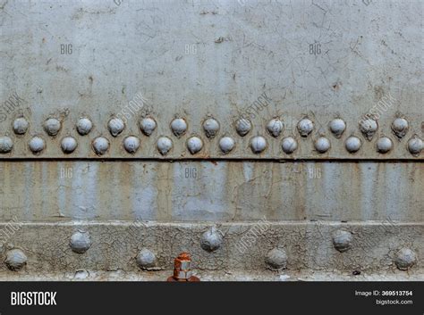 Rusty Rivets On Iron Image Photo Free Trial Bigstock