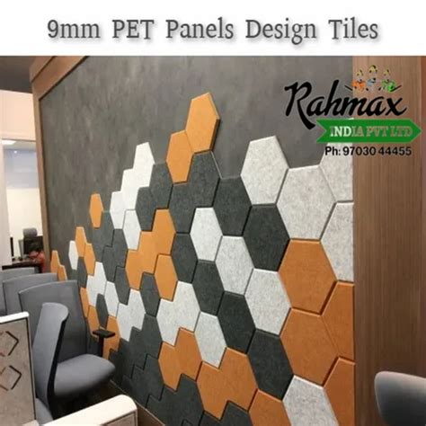 Colour Pet Polyester Acoustic Panels For Sound Absorbers Square At Rs