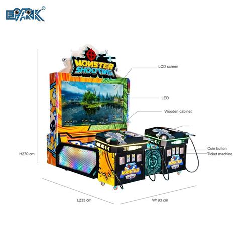 Аркадные игры на монетах Стрелялка игровой автомат