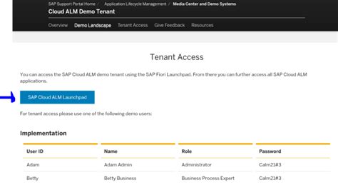Test Drive SAP Cloud ALM Demo System Saptechnicalguru Com