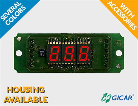 Led Digit Displays 3 Digits Module Led Display 0 30 Gicar