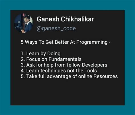 Programming Developer Coding ☁ Ganesh Chikhalikar 🚀
