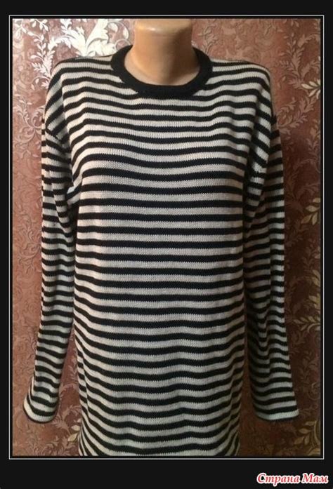 Тельняшка Машинное вязание Страна Мам