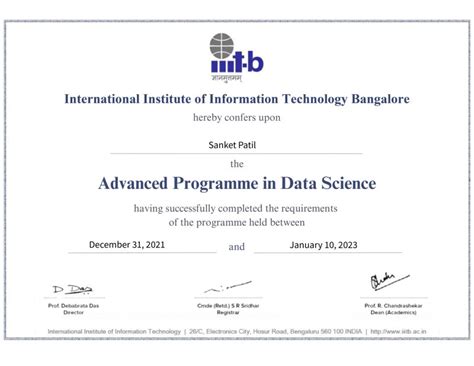 Sanket Patil On Linkedin Datascience Advancedcertificate