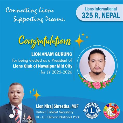 Niraj Shrestha Congratulations Lion Anam Gurung For Facebook